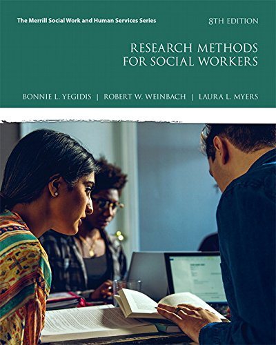 Research Methods for Social Workers (Merrill Social Work and Human ...