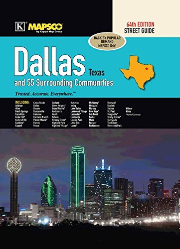 Dallas, TX Street Guide by Kappa Map Group | 9780762590759 | Get ...