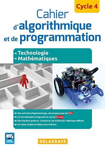 Cahier d'algorithmique et de programmation cycle 4 - Elève (Collège ...